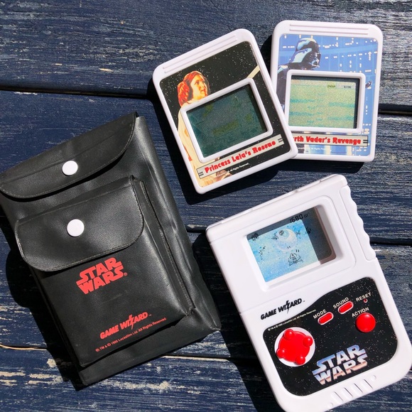 Star Wars | Accessories | Vtg 95 Star Wars Game Wizard Handheld Video ...